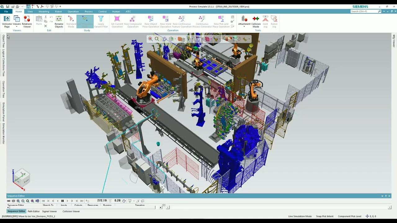 Process Simulate Virtual commissioning - YouTube