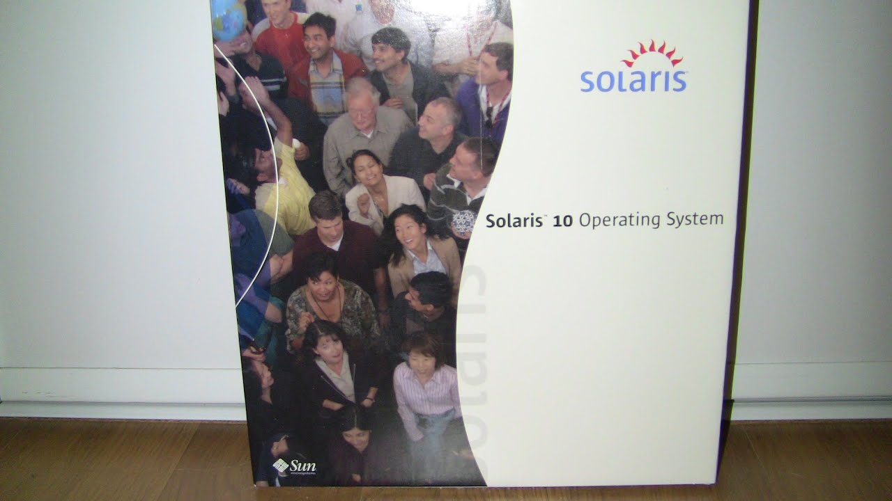 Sun Solaris 10 R3/05 Unboxing - YouTube