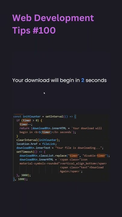 File Download Button 🔘 Html Css Javascript Webpage Coding Shorts Youtubeshorts Youtube