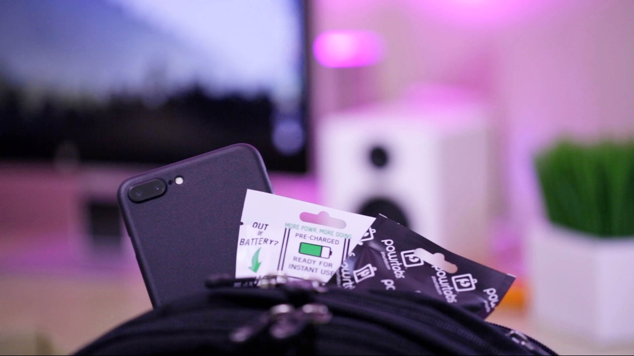 Powrtabs - Disposable Charger for iPhone & Android - YouTube