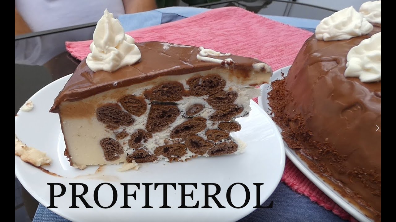 Tort profiterol .Reteta2 - YouTube