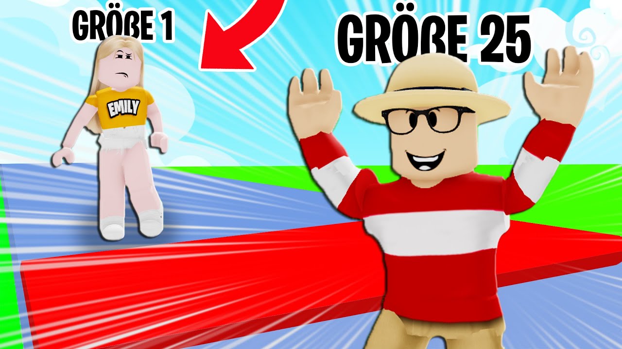 Roblox Obby, ABER wir WACHSEN JEDE MINUTE mit @Bapo ! - YouTube
