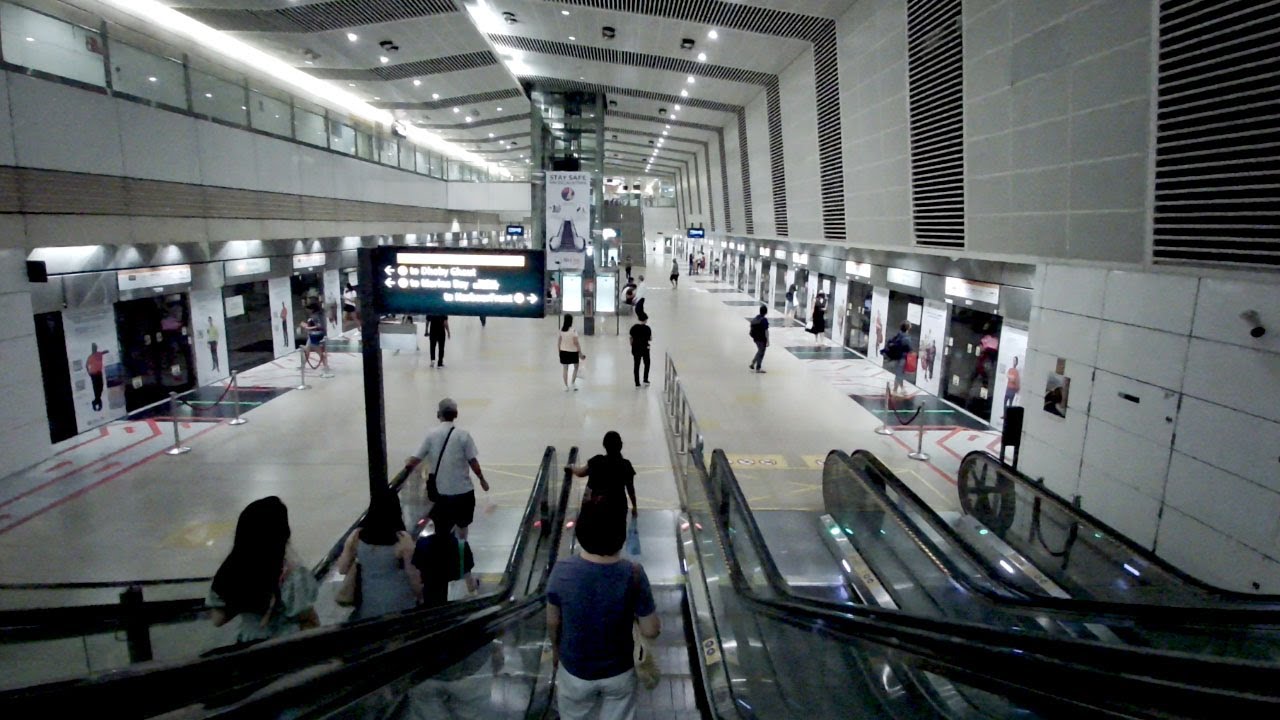 Singapore MRT ride from Bishan to Kent Ridge train station (1 of 2 ...