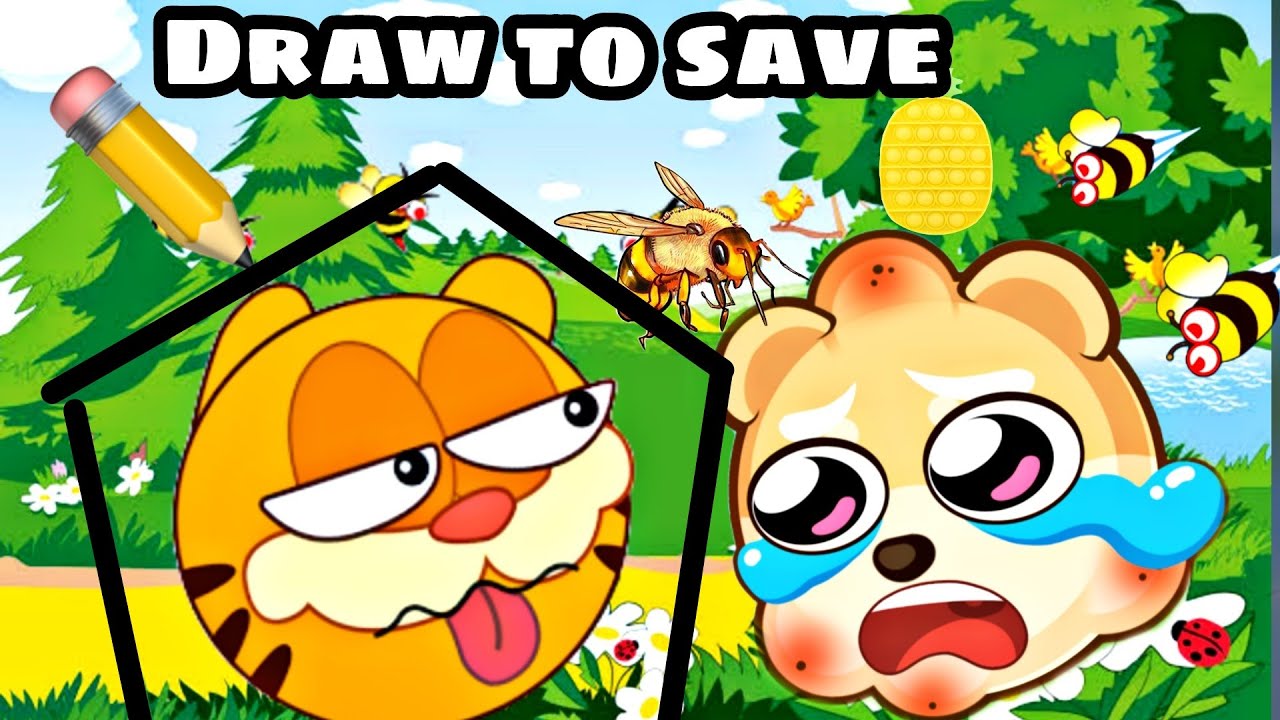 Puppy Rescue VS CAT Rescue Game - Draw To Save: Gameplay Walkthrough ...