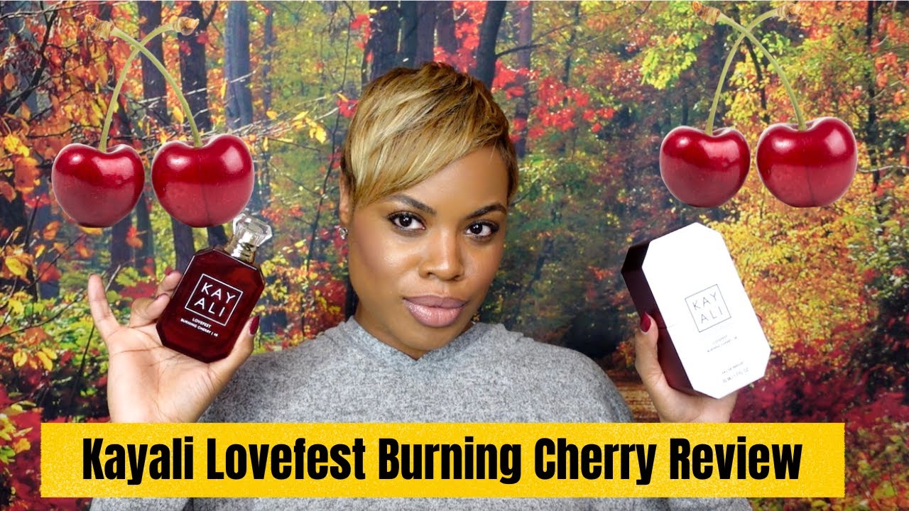 Kayali Lovefest Burning Cherry 48 Review - YouTube