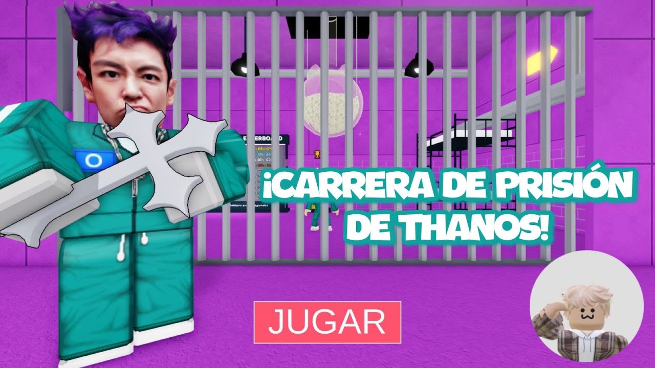 ¡carrera De PrisiÓn De Thanos Obby Roblox Obby Gameplay Youtube