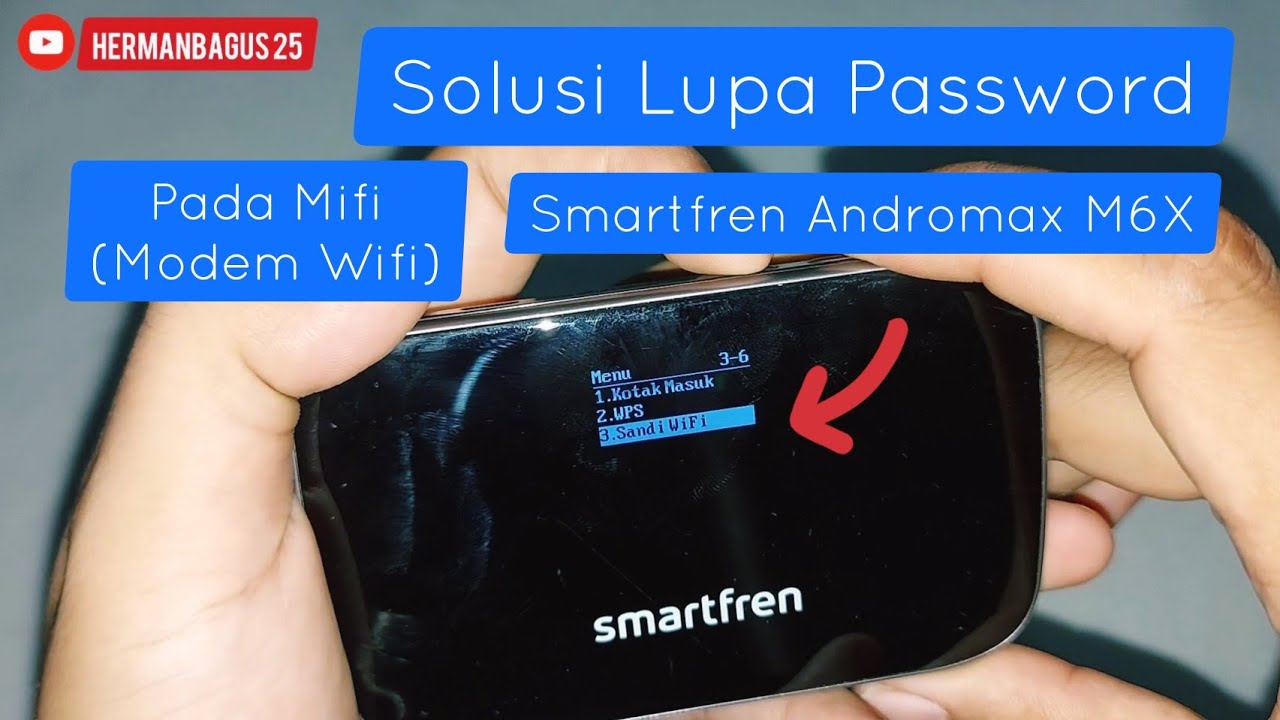 Solusi Lupa Password Mifi Smartfren Andromax M6X Modem Wifi - YouTube