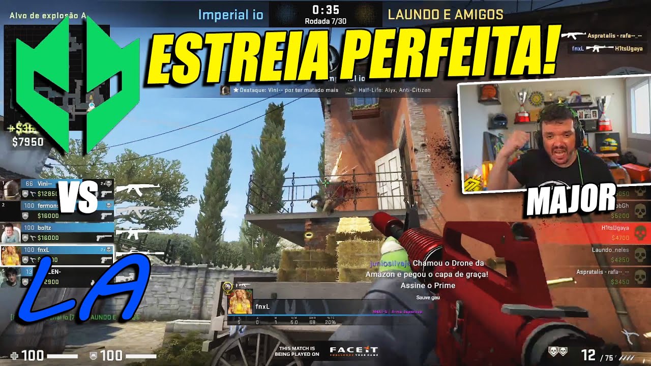 ESTREIA PERFEITA DA LAST DANCE!!! Imperial vs Laundo A. - Major RMR | CSGO Melhores Momentos ...