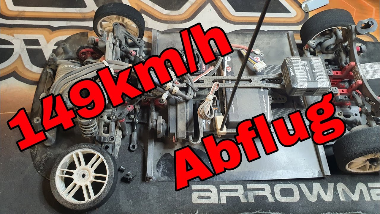 RCMP Speed-Challenge Abflug bei 149km/h - YouTube