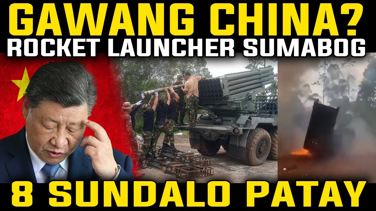 CHINA MADE ROCKET LAUNCHER SUMABOG PALPAK! 8 SUNDALO NG CAMBODIA NA ...