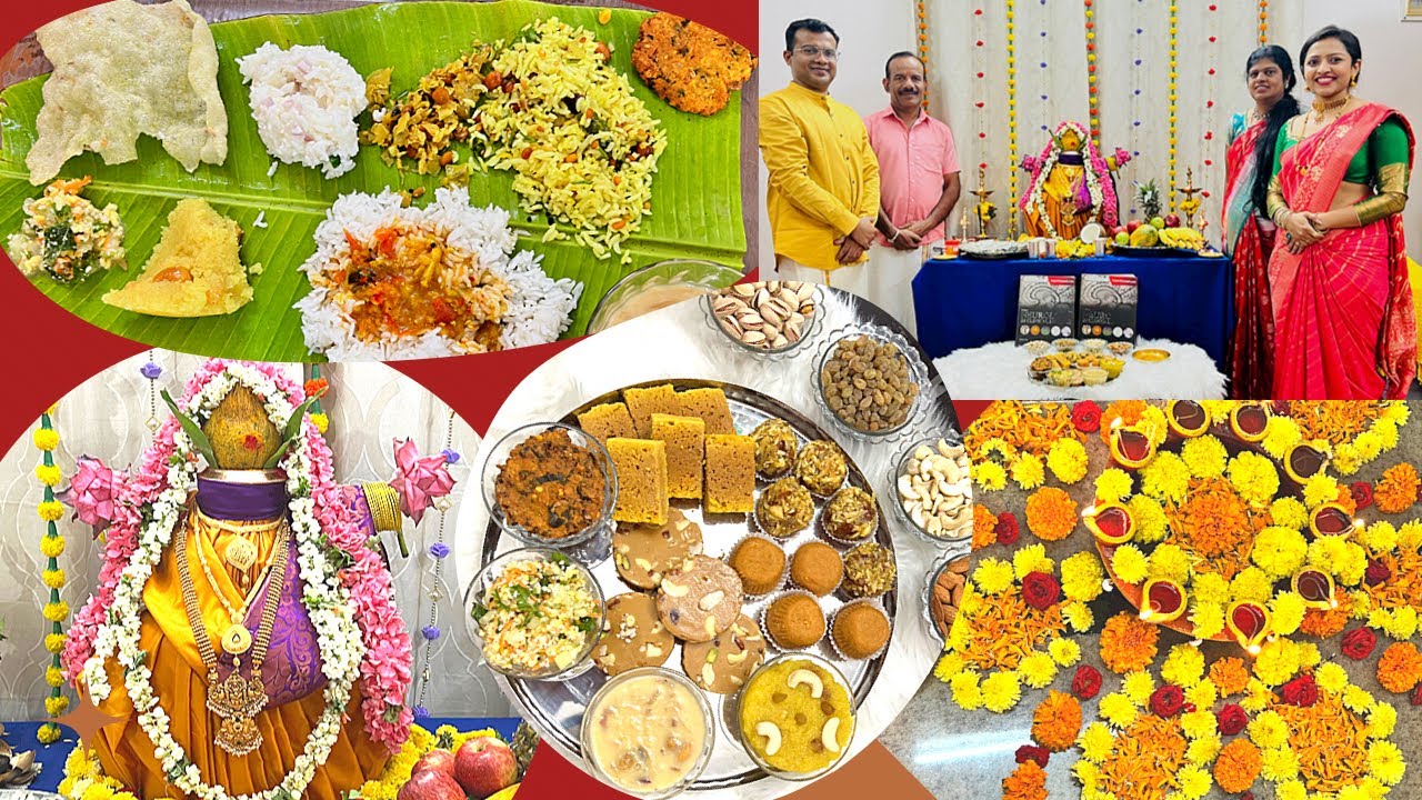 Deepavali habba with family 🥳 My first Dhanalakshmi pooja ☺️ Beautiful ...