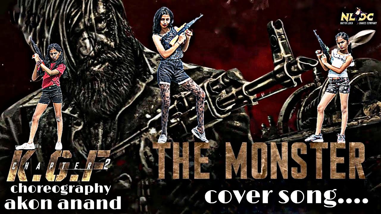 KGF2..MONSTER SONG COVER/ adithi Sagar |Ravi Basrur |Yash |#natya loka ...