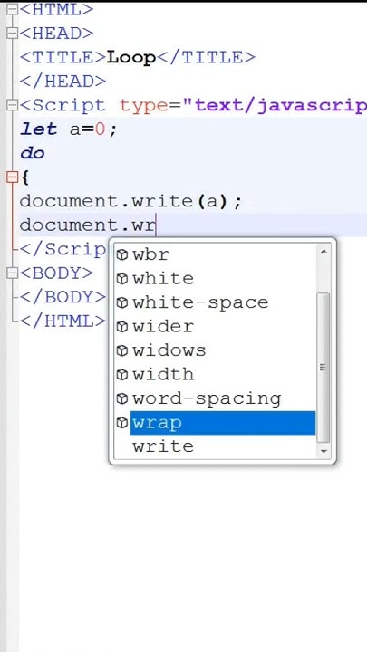Do While Loop In Javascript Digitalcoder Dowhileloop Programming