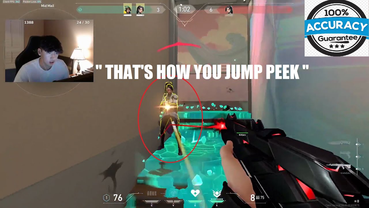 Marved shows the new 100% ACCURACY JUMP PEEK - YouTube