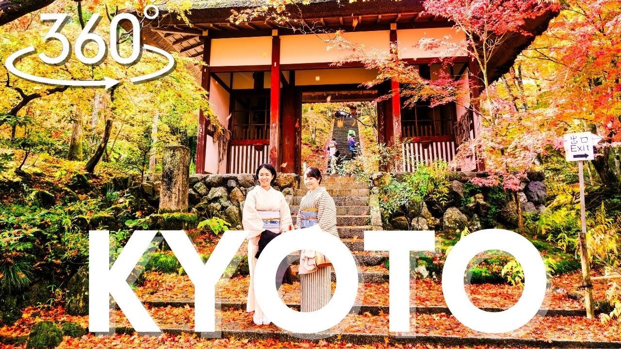 Kyoto 360° | Ancient Capital of Japan VR City Tour - YouTube
