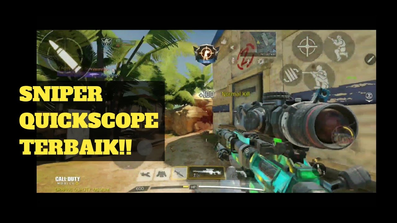 Sniper quickscope terbaik!! - Garena CoD mobile Indonesia - YouTube