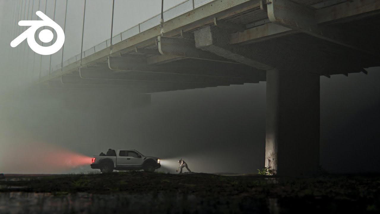 Making A Foggy Atmospheric Scene In Blender 3d Youtube