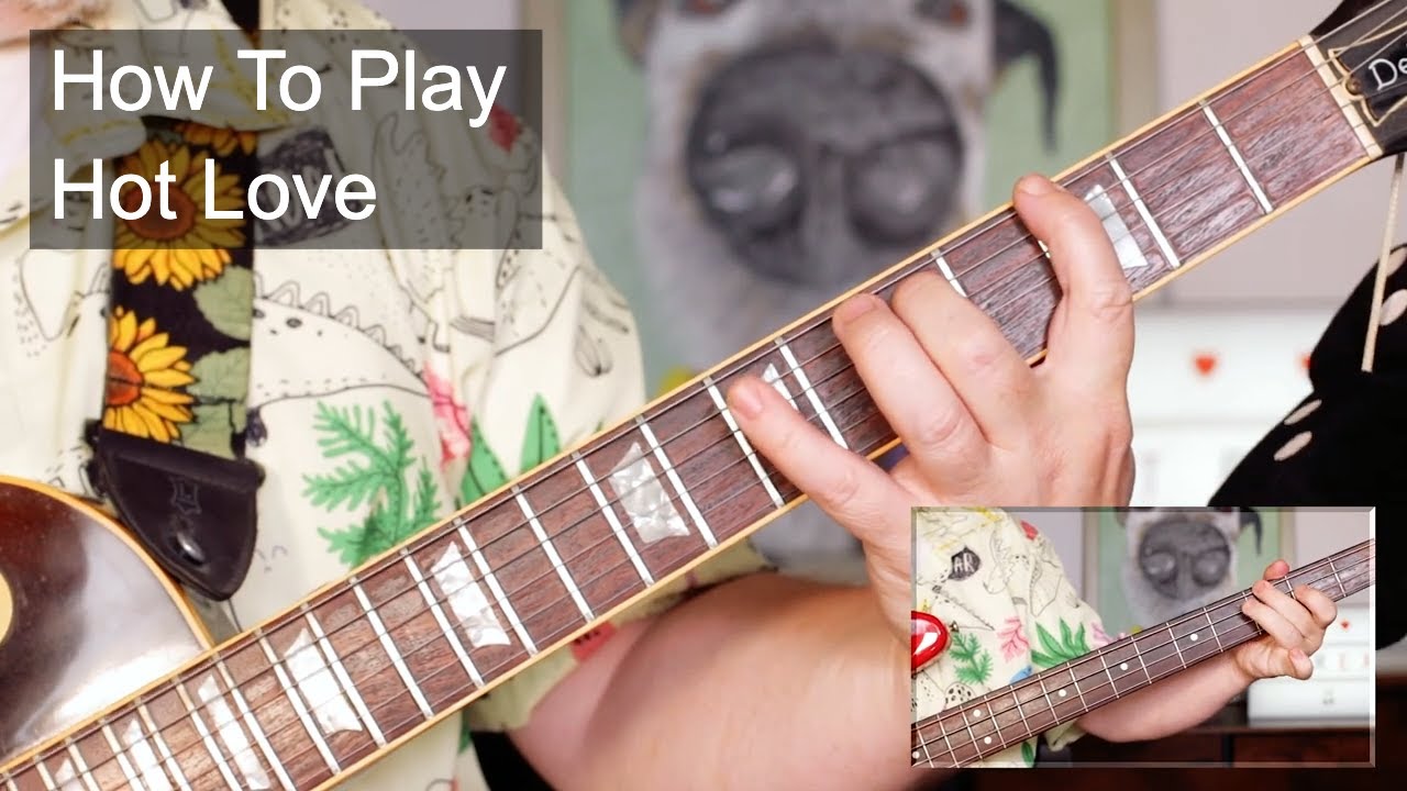 'Hot Love' T. Rex Guitar & Bass Lesson - YouTube
