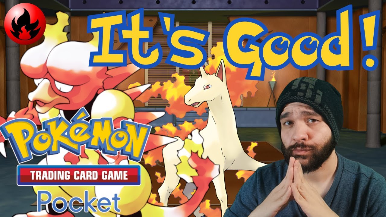 The New Blaine Deck Is Pretty Solid!! || (Pokemon TCG Pocket) - YouTube