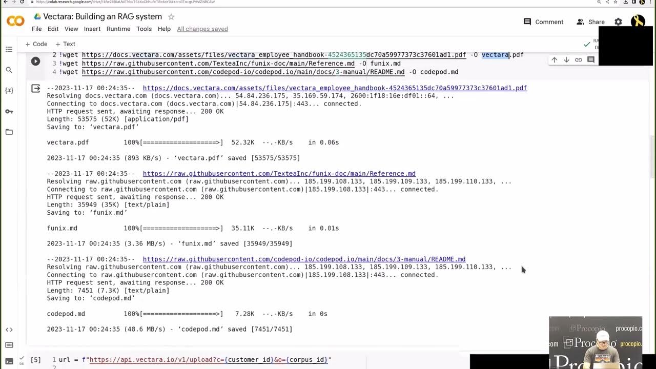 Hughes Hallucination Evaluation Model (HHEM) - Live Vectara Demo: Adding Documents to a Corpus ...
