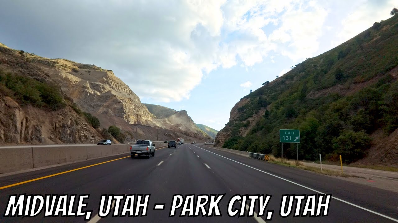 Midvale, Utah to Park City, Utah! Drive with me in Utah! - YouTube