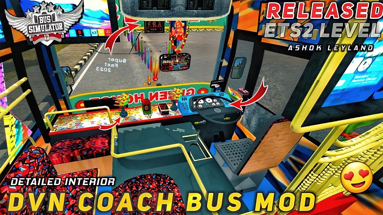 download DVN COACH PRIVATE BUS MOD for bus simulator indonesia | BUSSID ...