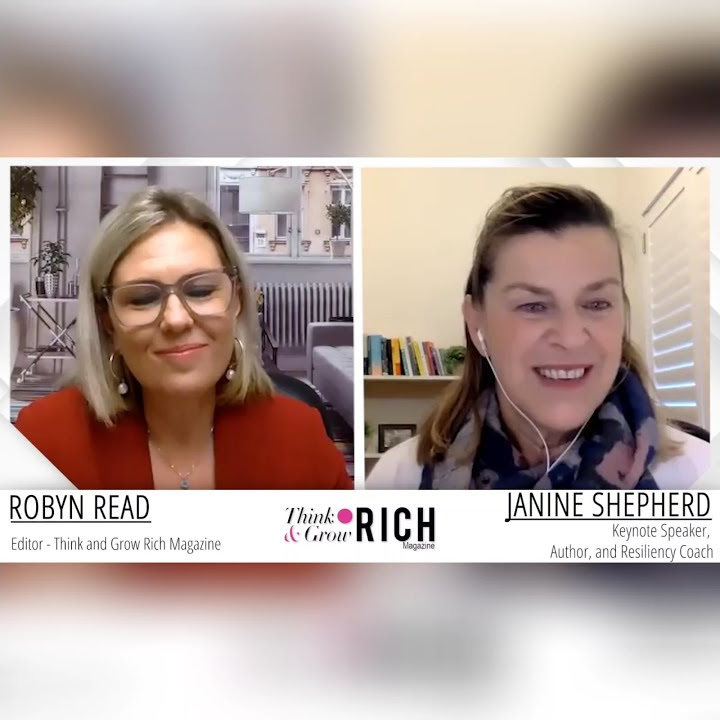 Janine Shepherd - Courage Over Fear -Think and Grow Rich Magazine - YouTube