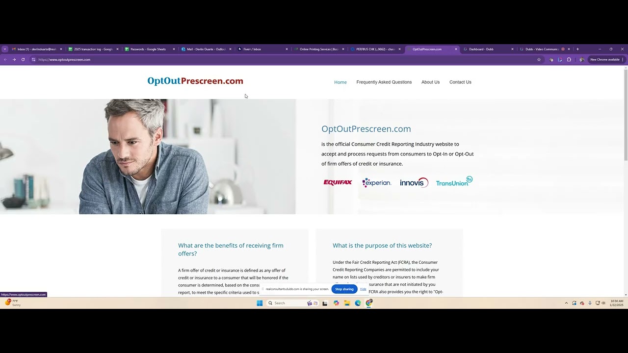Opt Out Prescreen for trig - YouTube