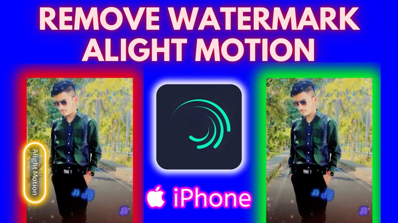 How to Remove Alight Motion Watermark in iPhone (100% FREE) - YouTube