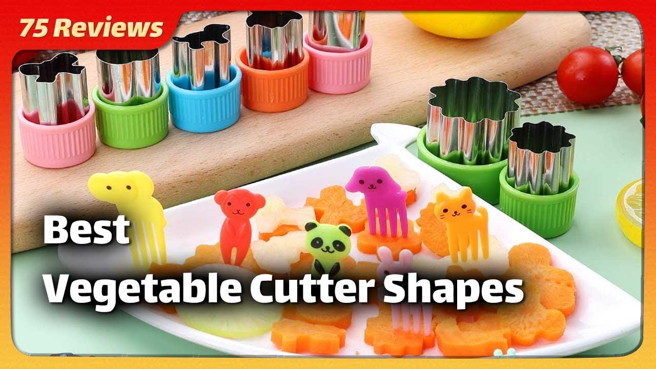 5 Best Vegetable Cutter Shapes For Kids - YouTube