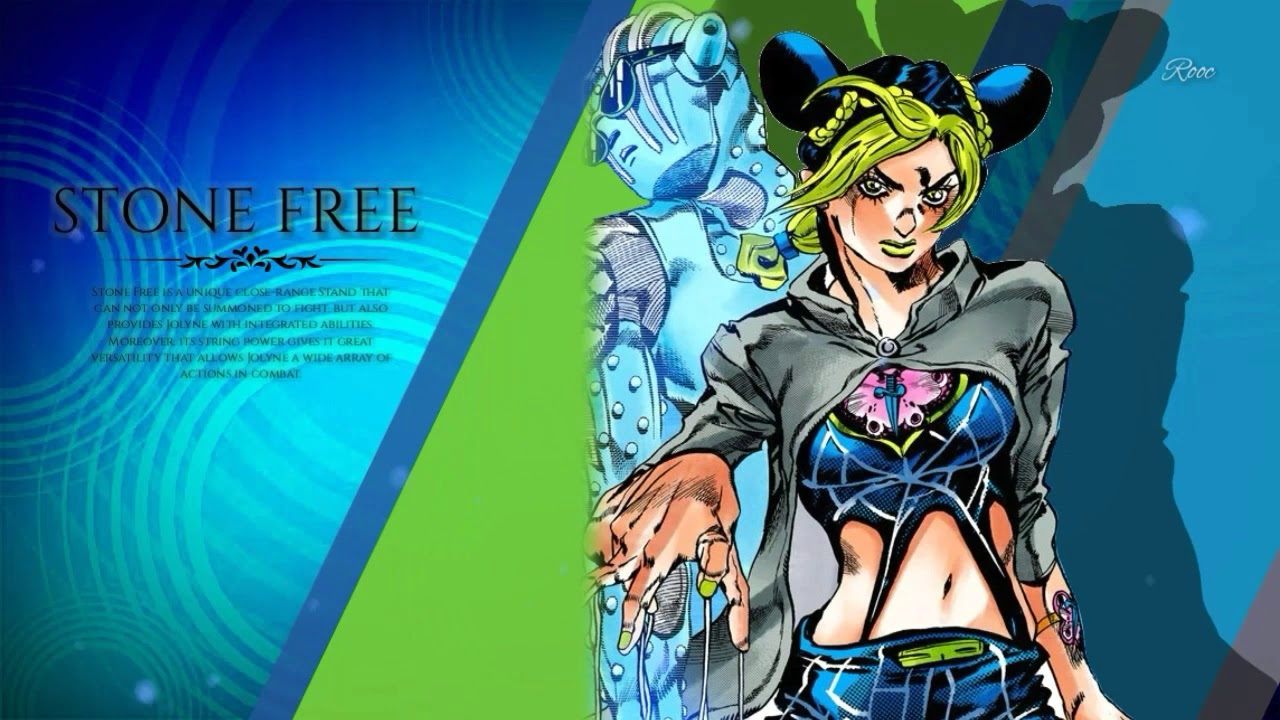 ジョジョ 6: Stone Ocean stand eye catches - YouTube