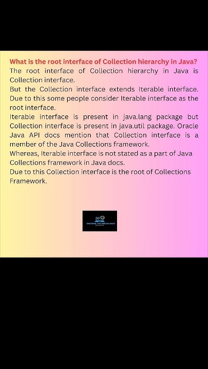 Javainterviewquestions Collectionframework Collectionhierachy