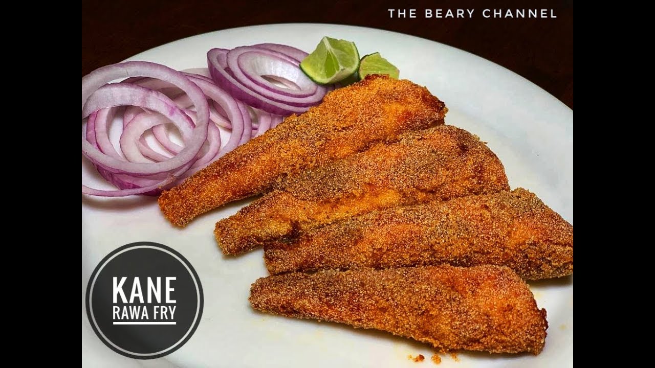 Kane rawa fry (Lady fish) - Mangalorean recipe - YouTube