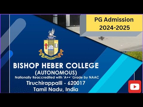 PG ADMISSION -BHC - 2024-2025 - YouTube