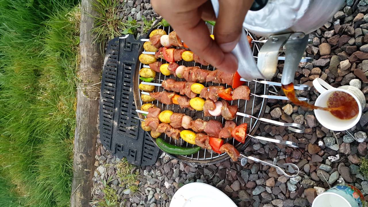 الريف الاسكتلندي Barbecue in Scotland countryside :) - YouTube
