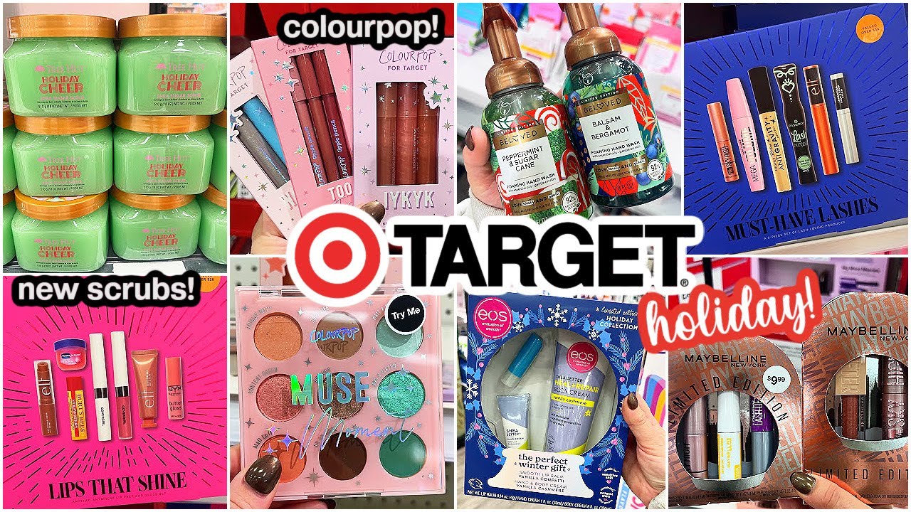 FIRST LOOK AT TARGET HOLIDAY BEAUTY SETS! - YouTube