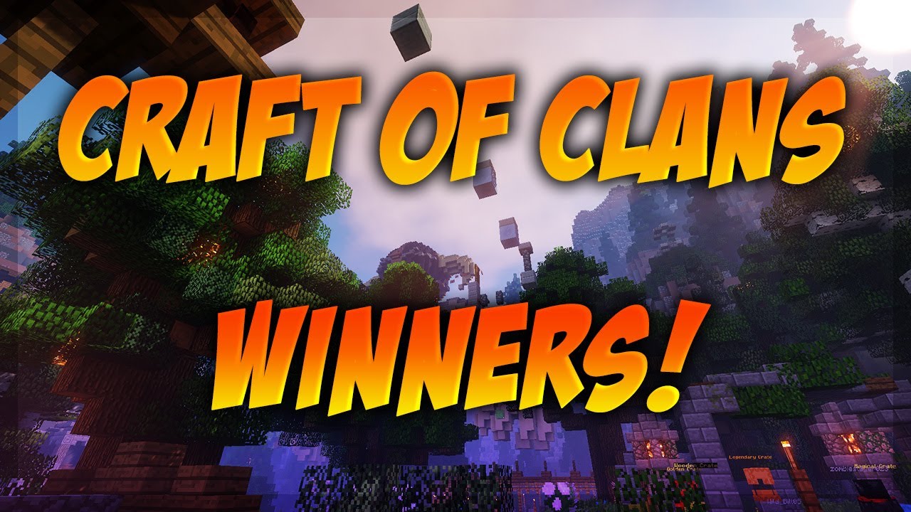 Minecraft: Craft of Clans | Winners!! - YouTube