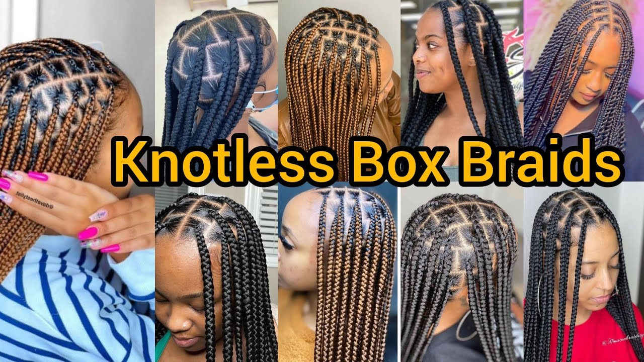 Latest Knotless Braid Hairstyles to try in 2025 | knotless Box braids ...