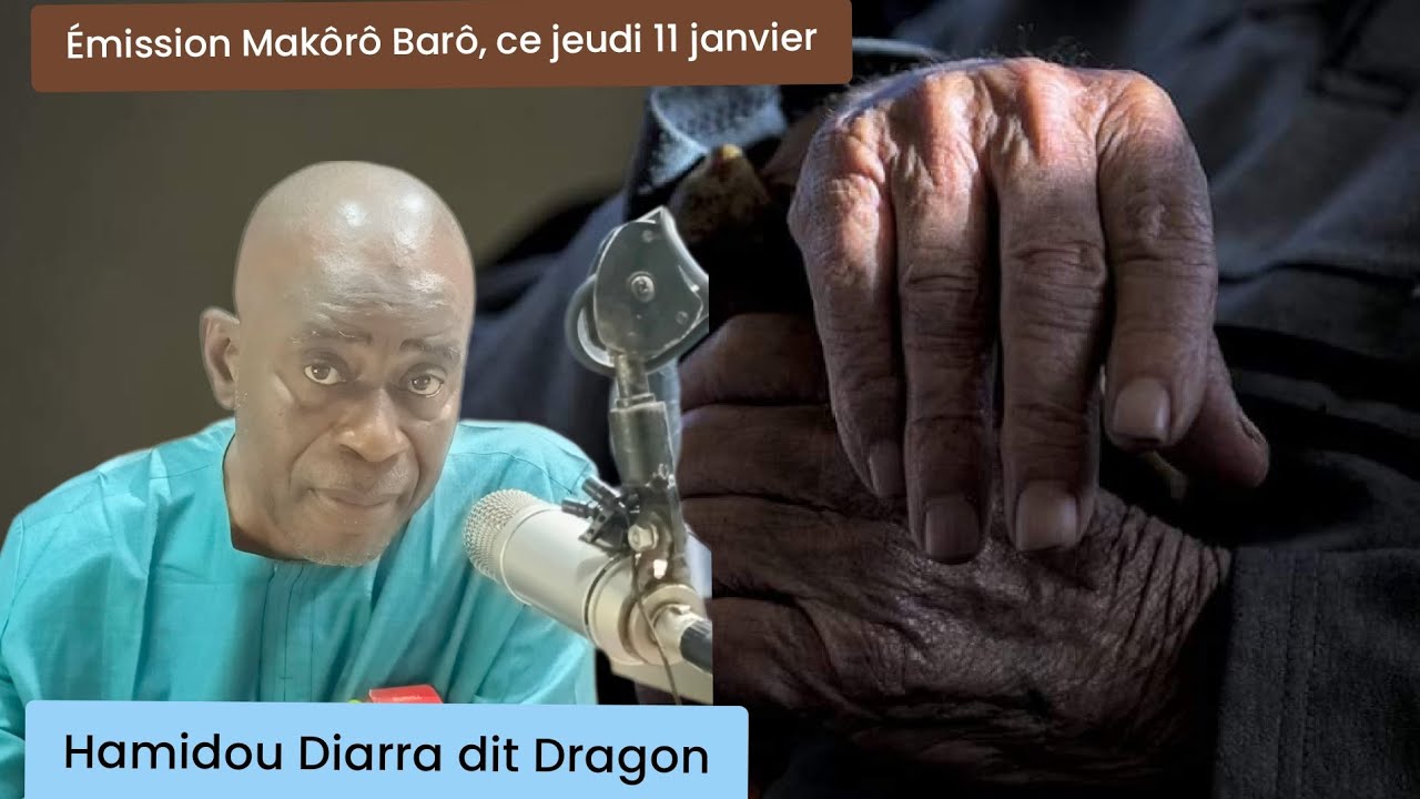 Émission Makôrô Barô, ce jeudi 11 janvier 2024 présentation Hamidou ...