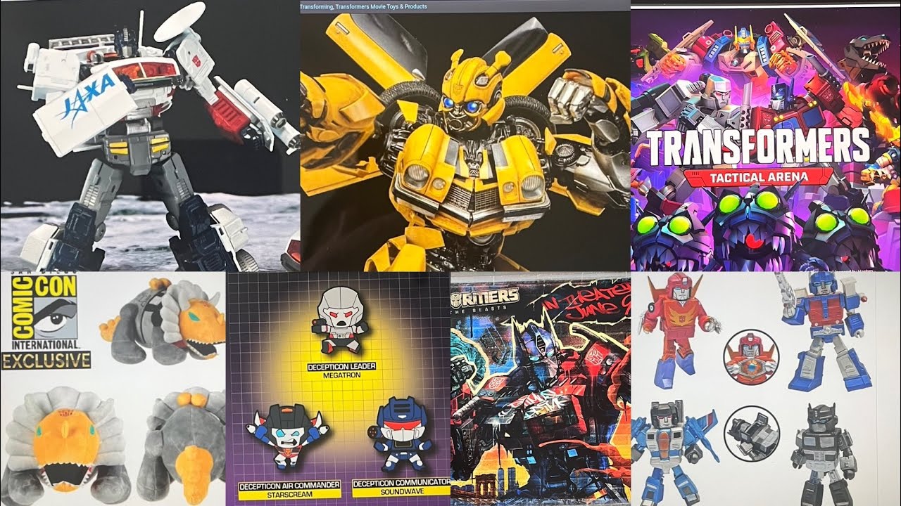 Transformers news. ROTB SDCC sunbow & game updates Fans hobby three ...