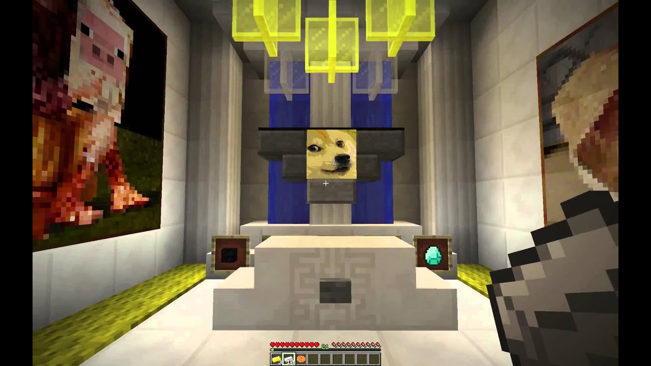 Minecraft Casino - "Lucky wheel" and slot machines - YouTube