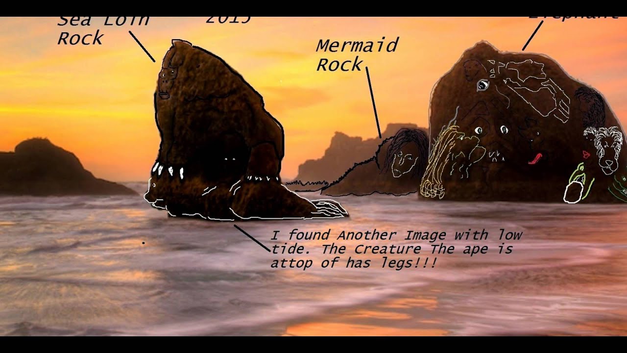 Oregon Sea Stacks Exposed!!! They Are Megalithic Ancient Carvings - YouTube