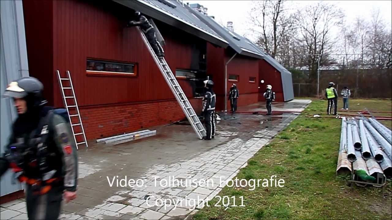 27-12-2011 Uitslaande brand bij CWO Vlaardingen - YouTube