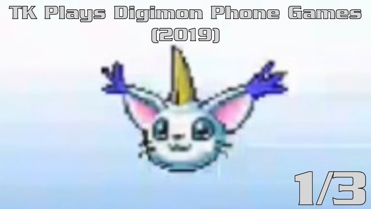 TK Tries Digimon Phone Games (FI 1/3) - YouTube