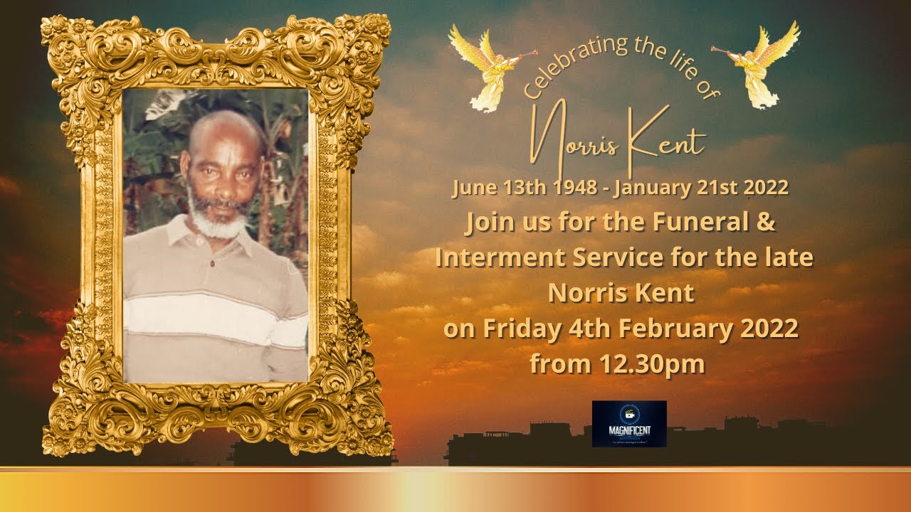 Celebrating the life of Norris Kent - YouTube