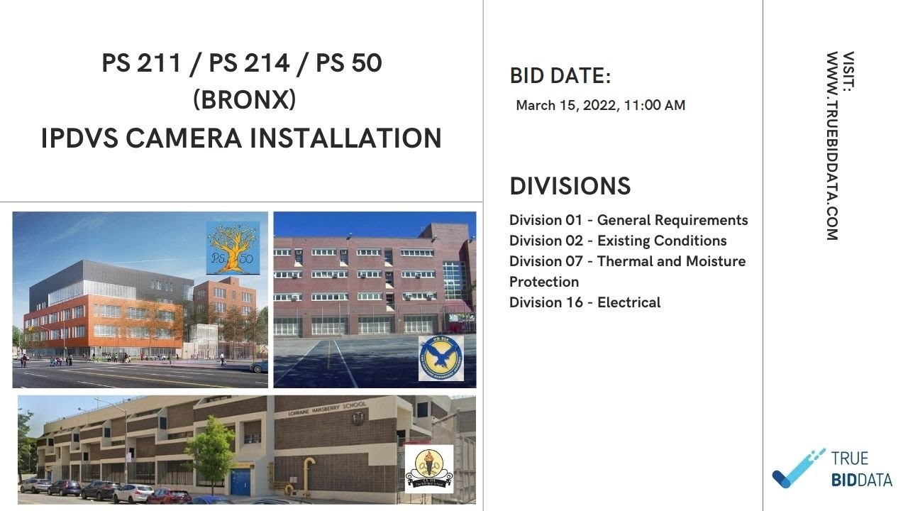 PS 211/PS 214/PS 50 (Bronx) - IPDVS Camera Installation - YouTube