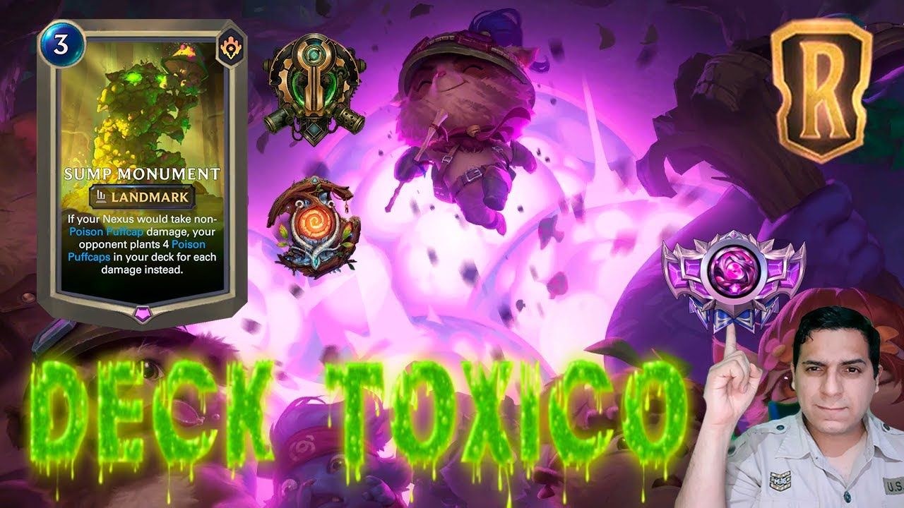 Teemo Toxico - Deck Competitivo - Legends of Runeterra - YouTube