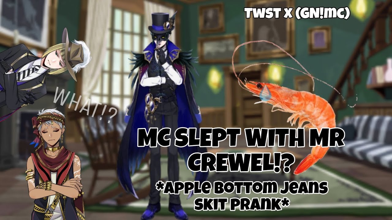 MC SLEPT WITH MR CREWEL!?// Twisted wonderland skit//⚠️Loud noises and ...