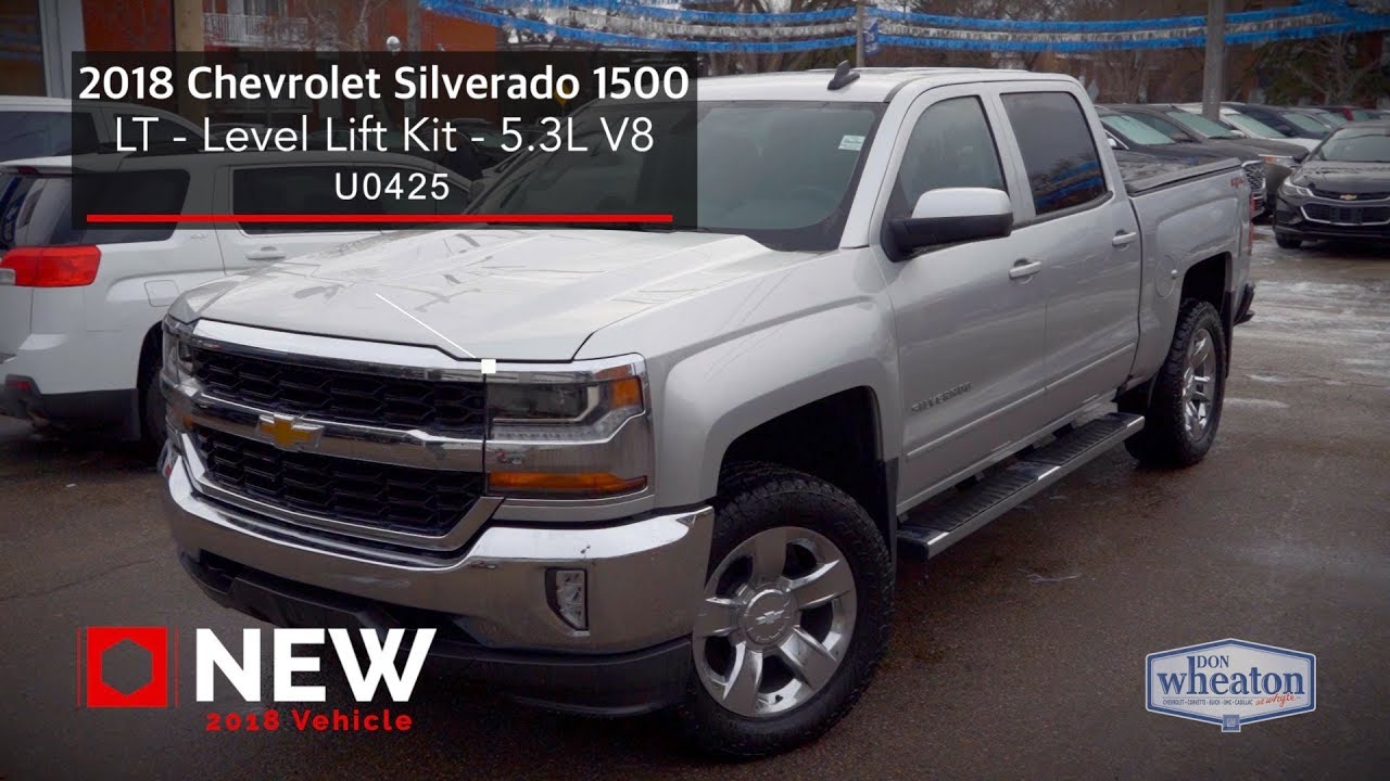 2018 Chevrolet Silverado 1500 LT eAssist - LEVEL LIFT KIT - U0425 ...