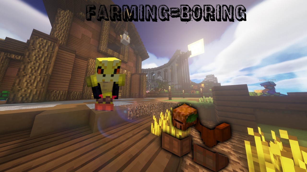 Farming for the best armor( HYPIXEL SKYBLOCK) - YouTube